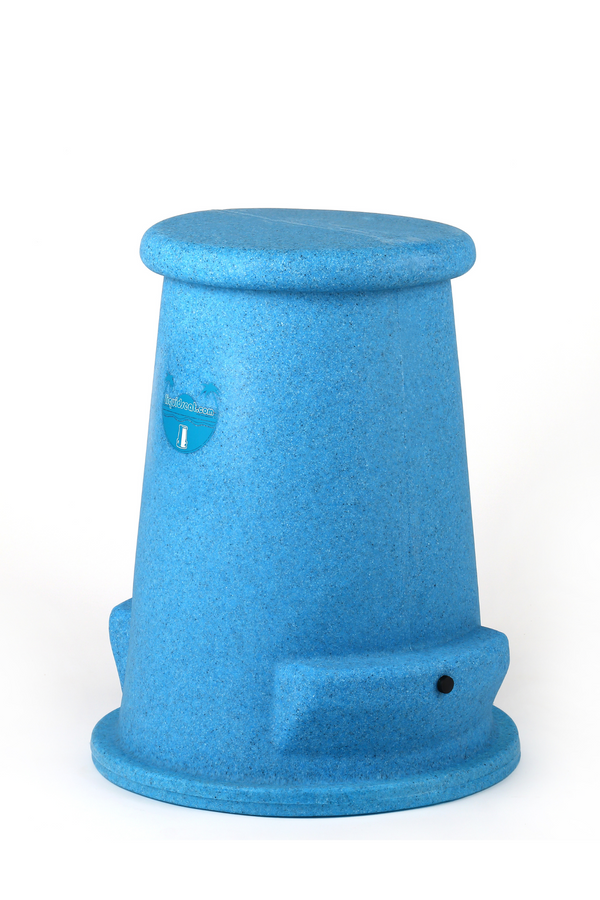 Liquidseat Swim-up Bar Stool - Light Blue Granite-23in